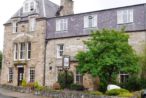 Traquair Arms Hotel, Innerleithen Scotland